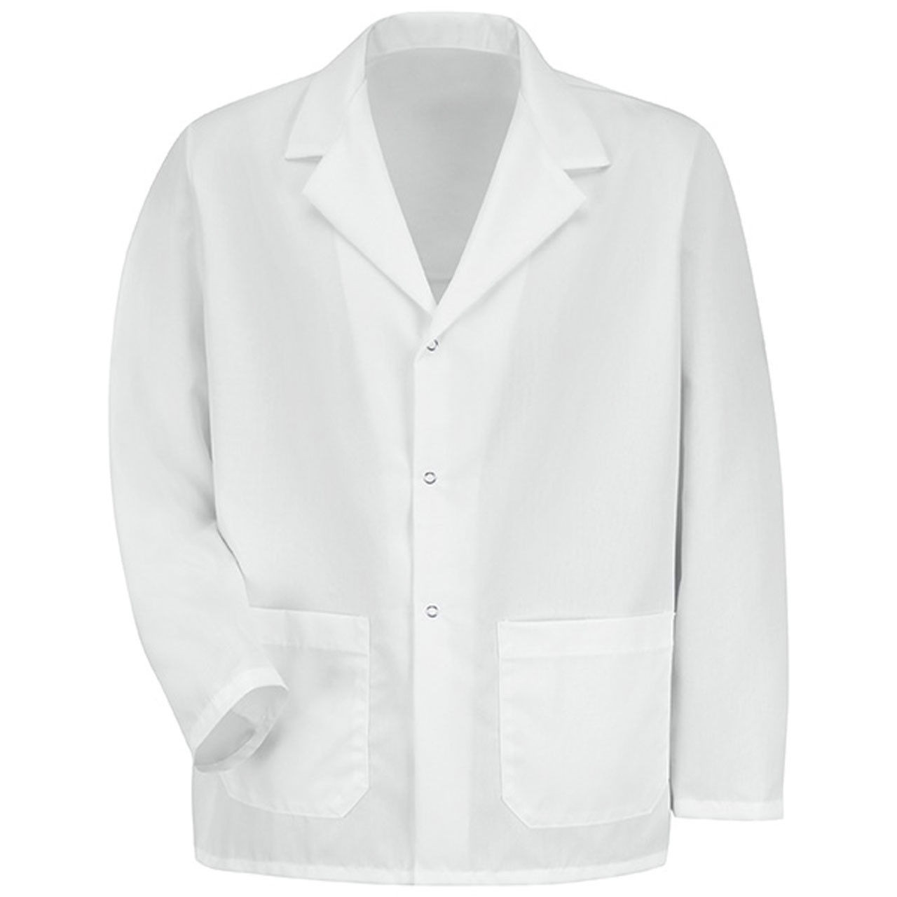 Red Kap KP72WH Unisex Specialized Cuffed Lab Coat |Women's Long Lab Coats