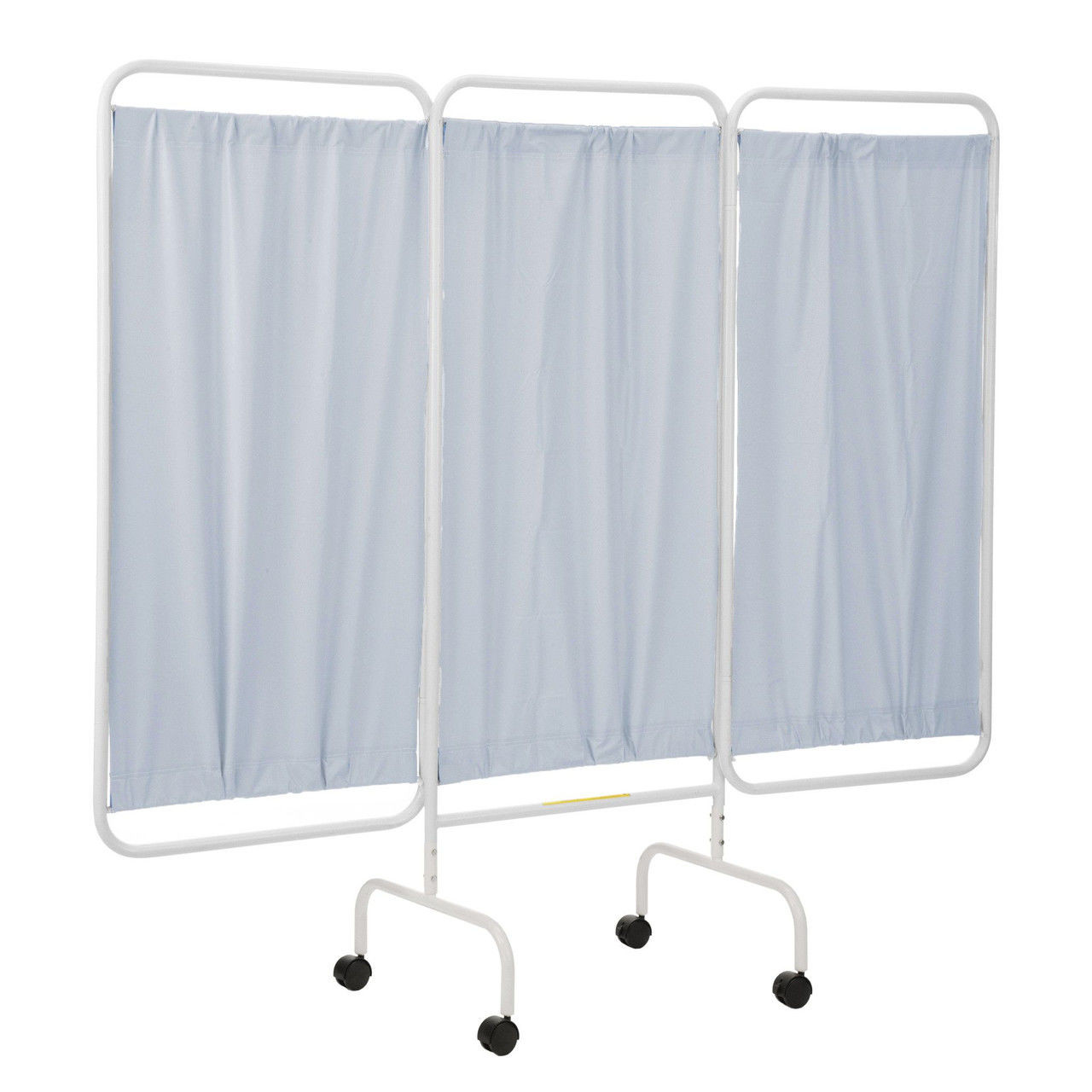 Hospital Privacy Screen, Blue Vinyl Panels - PSS-3CB