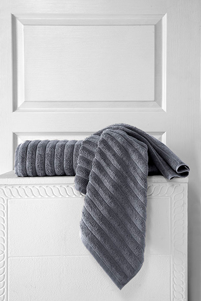 Brampton Turkish Gray Towel Collection
