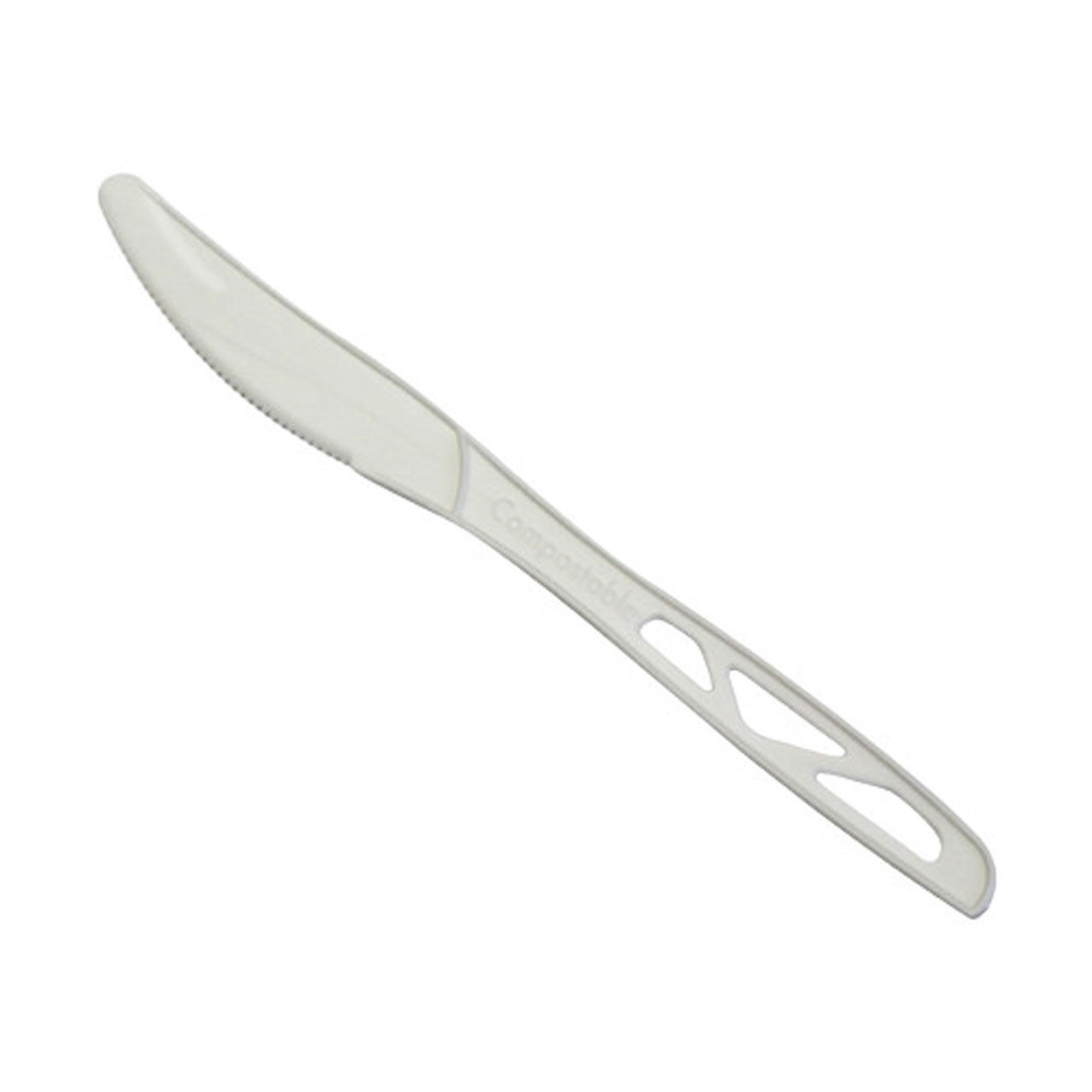 Emerald 100% Compostable Plastic Knives