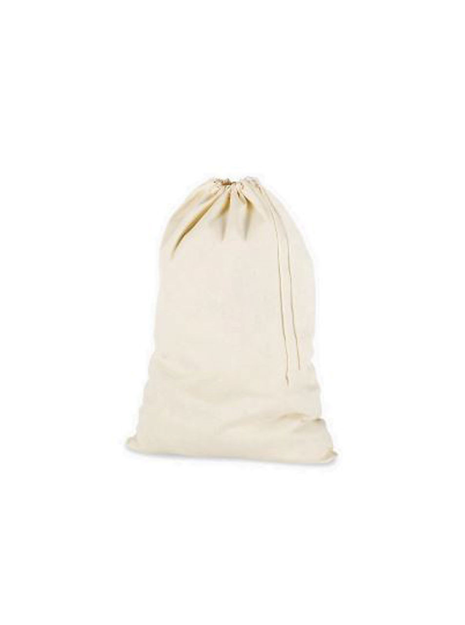 Natural Cotton Drawstring Laundry Bag