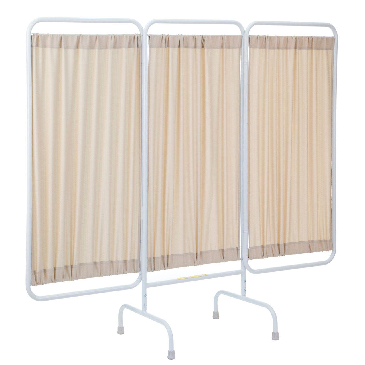 3 Panel Antimicrobial Fabric Medical Privacy Screen - Beige|Hospital ...