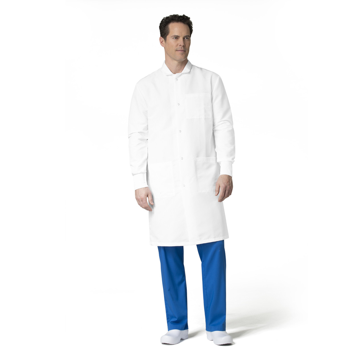 PFAS-Free All Barrier T Shield D-Stat Unisex White Lab Coat |Women's ...