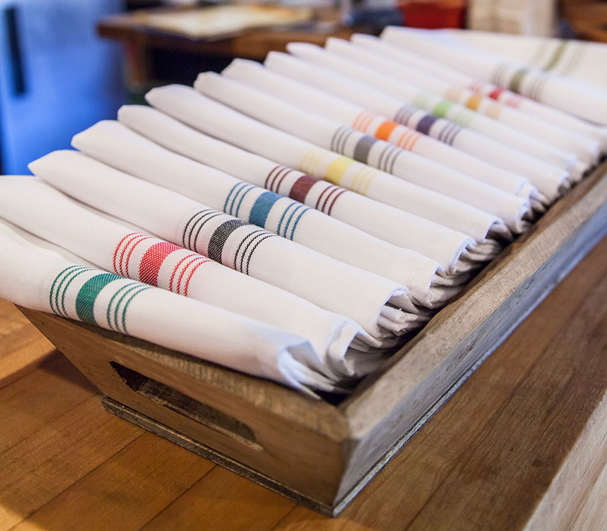 Stripe Bistro Napkins