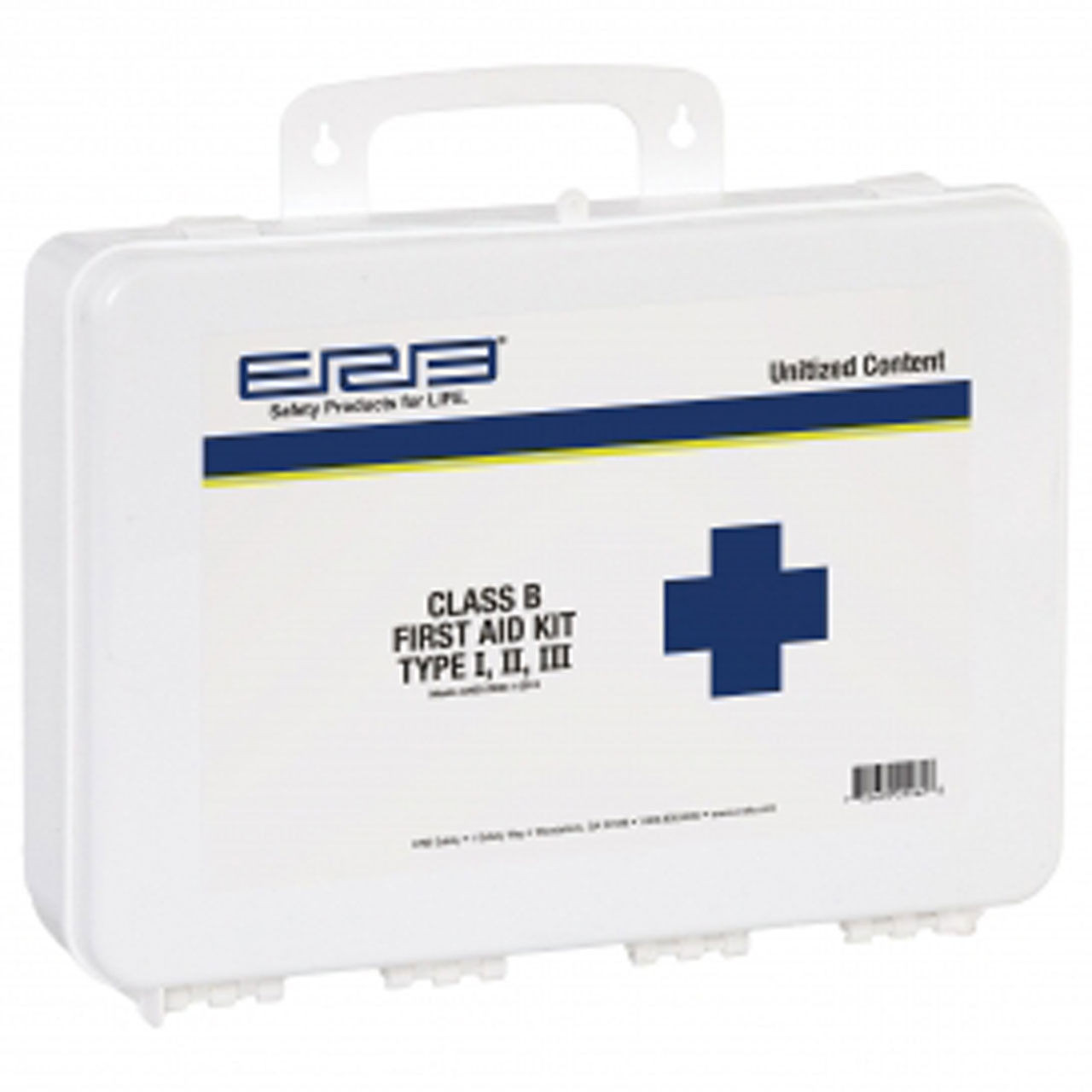First Aid Kit, Class B Unitized Contents Metal Box