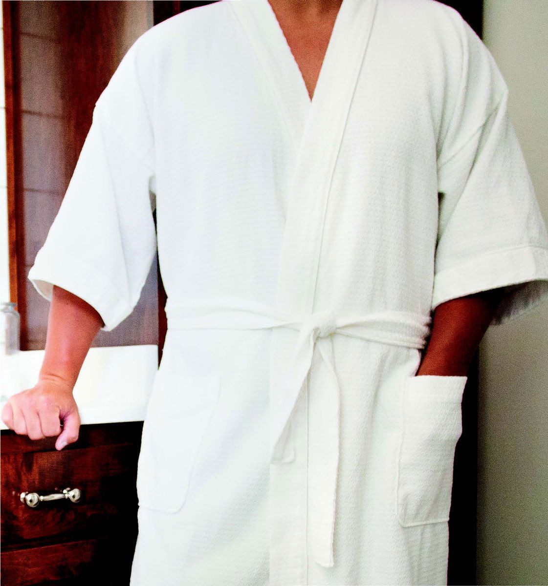Kimono Patient Robe by BLC Textiles |Healthcare Gowns