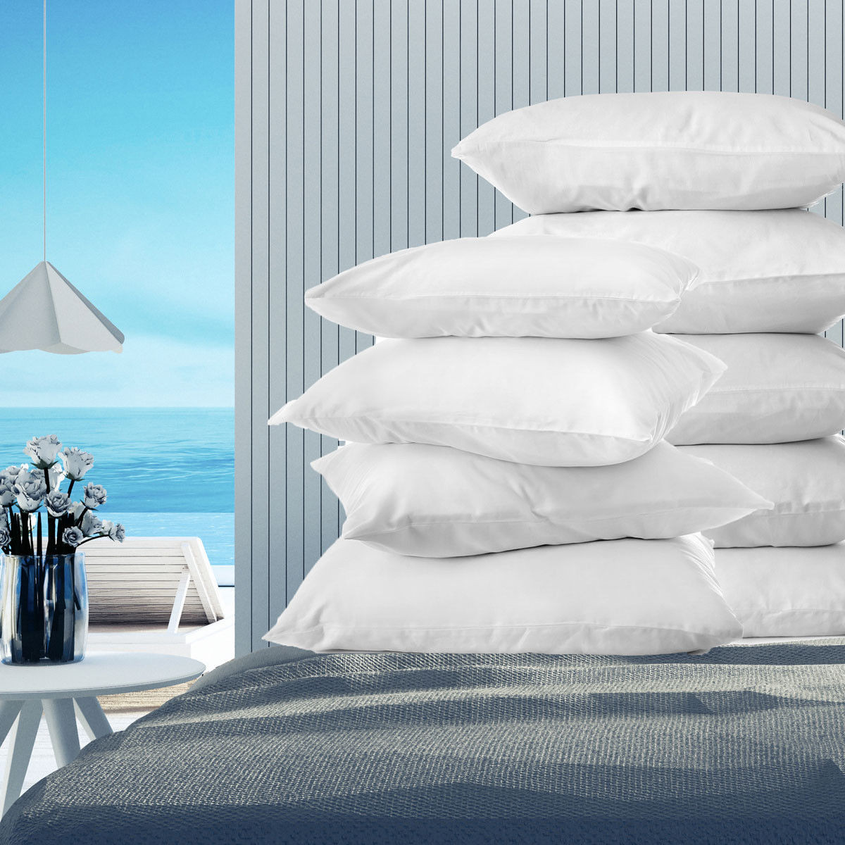 Oxford Pillow with Microgel - Premium|Luxury Hotel Pillows