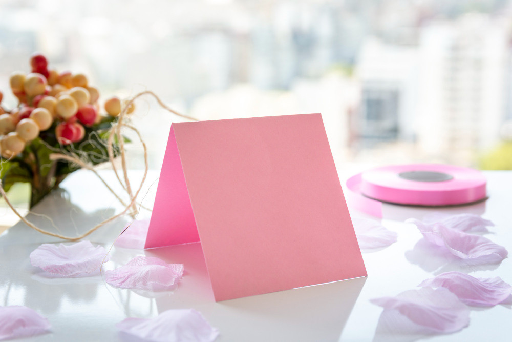 Restaurant Table Tent Cards