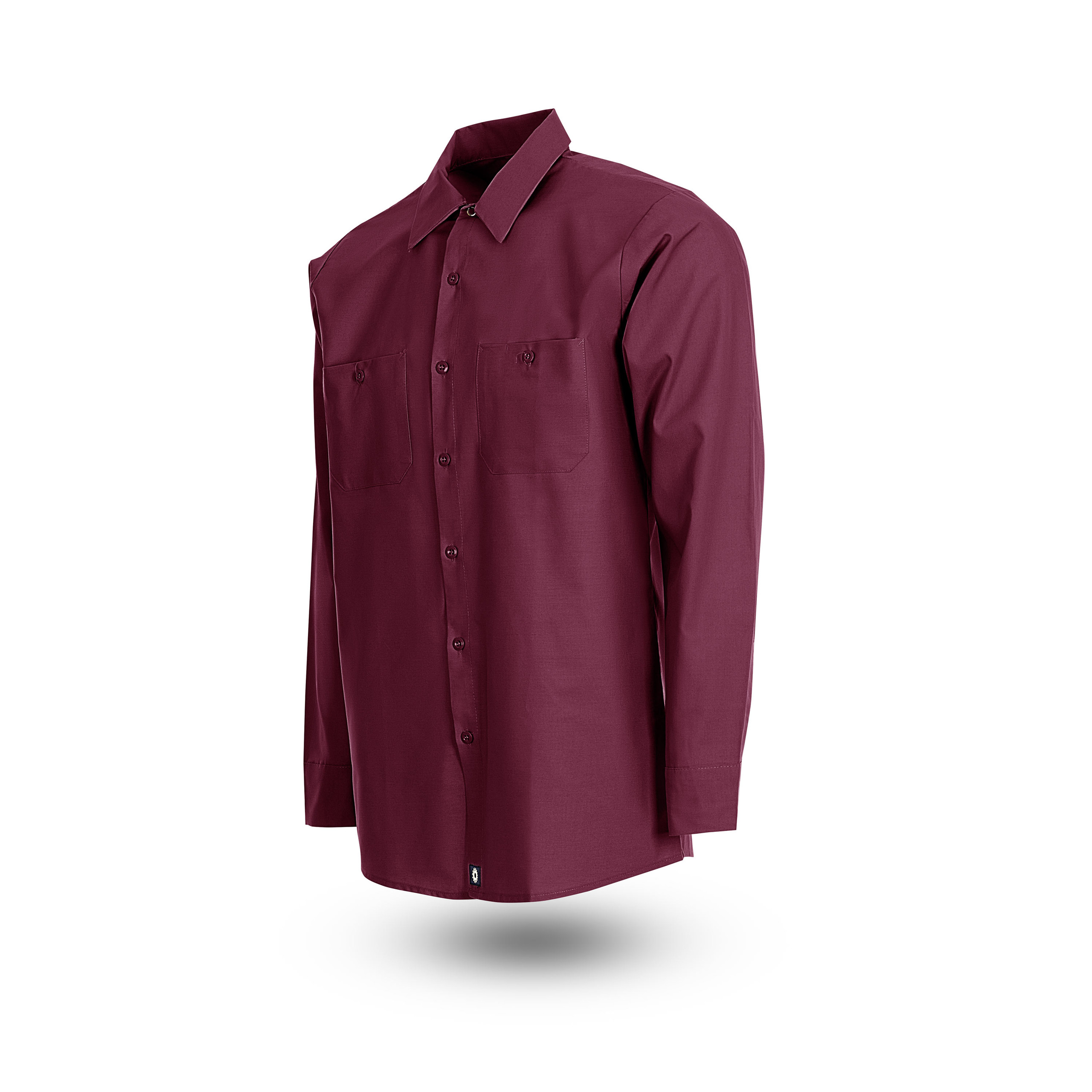 S10LB Men's Industrial Work Shirt, Light Blue|Men's Long Sleeve Work Shirts