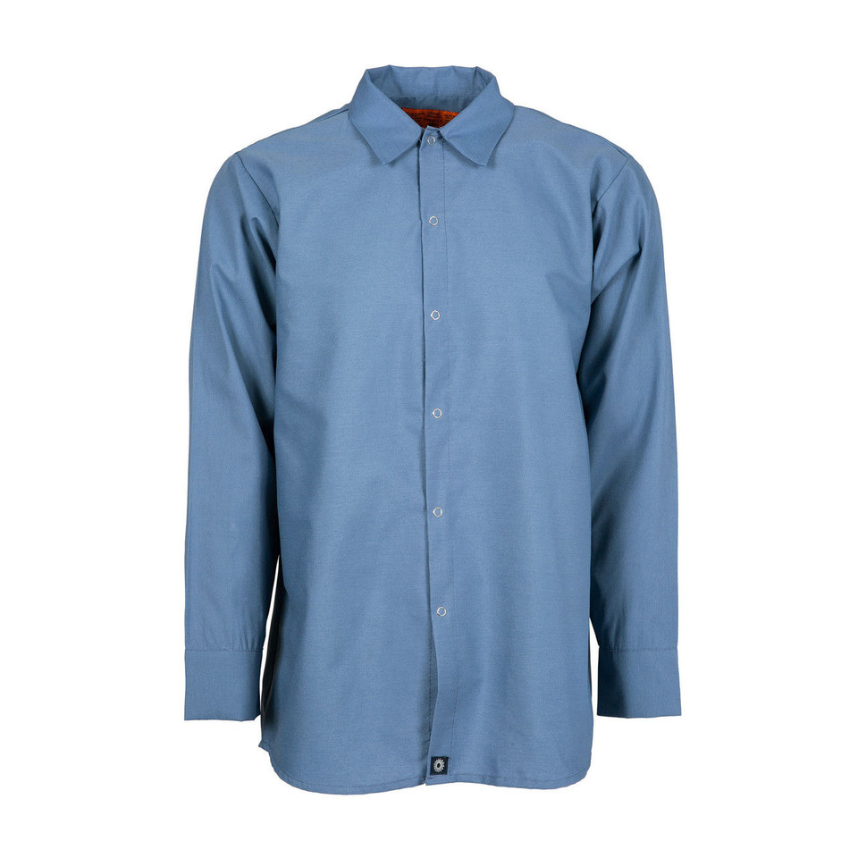 S14GG Men's Long Sleeve Work Shirt, Graphite Gray