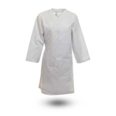 Smock Wrap Gown, 3 Pocket, White Pinnacle Textile|Cobbler Smocks ...