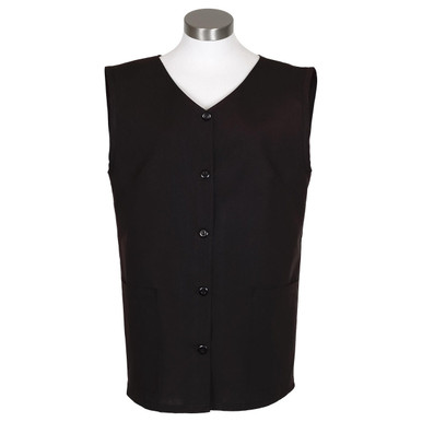 Fame K76 Sleeveless Tunic Smock, Black |Female Smocks | Smocks For Women