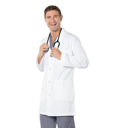 Landau Full Length Lab Coat for Men 3124 |Men's Long Lab Coats