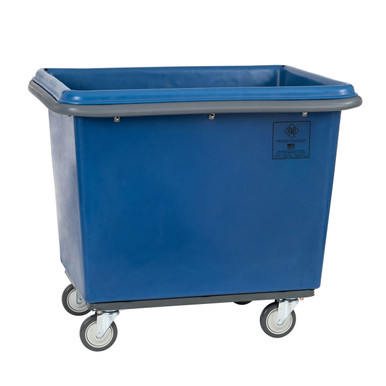 Poly Box Trucks 6 Bushel - 4606BPTB|Laundry Carts, Trucks, and Racks