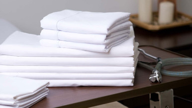 T-180 Percale White Hospital Drawer Sheets|Wholesale Sheets