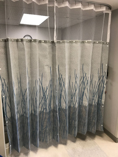 Disposable Privacy Curtain Panel With Snap|Hospital Room Dividers