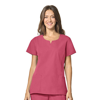 Simply Soft Flamingo Notch Neck Flex Tunic Tops for Women In Bulk Case ...
