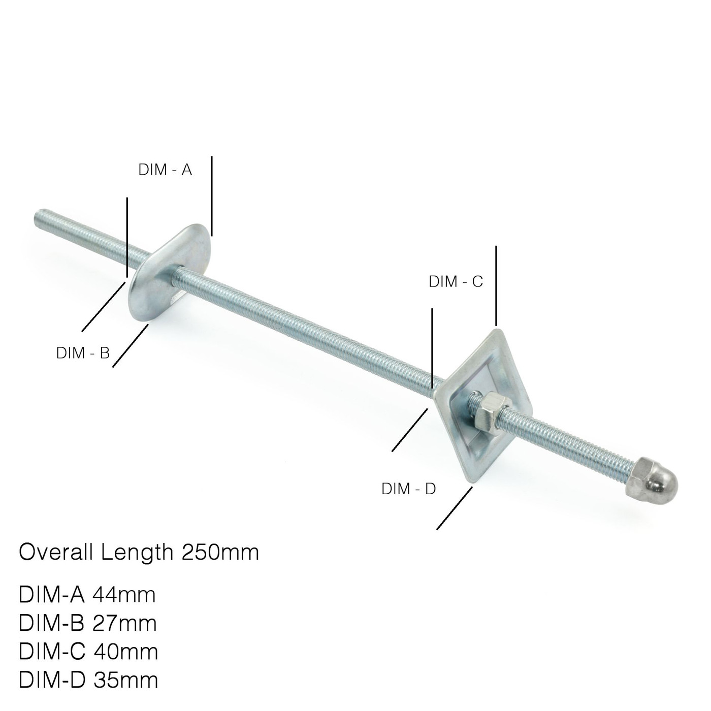 Radiator Wall Stay - 250mm | West Radiators