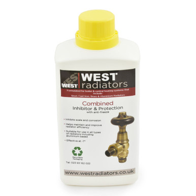 West Radiators 500ml Combined Inhibitor & Protection