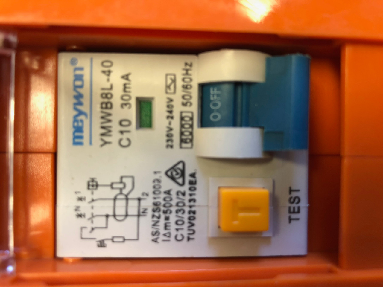 Power Box with RCD - 10 Amp - Approved PSOA - AS/NZS 3012 - BLAX Equipment