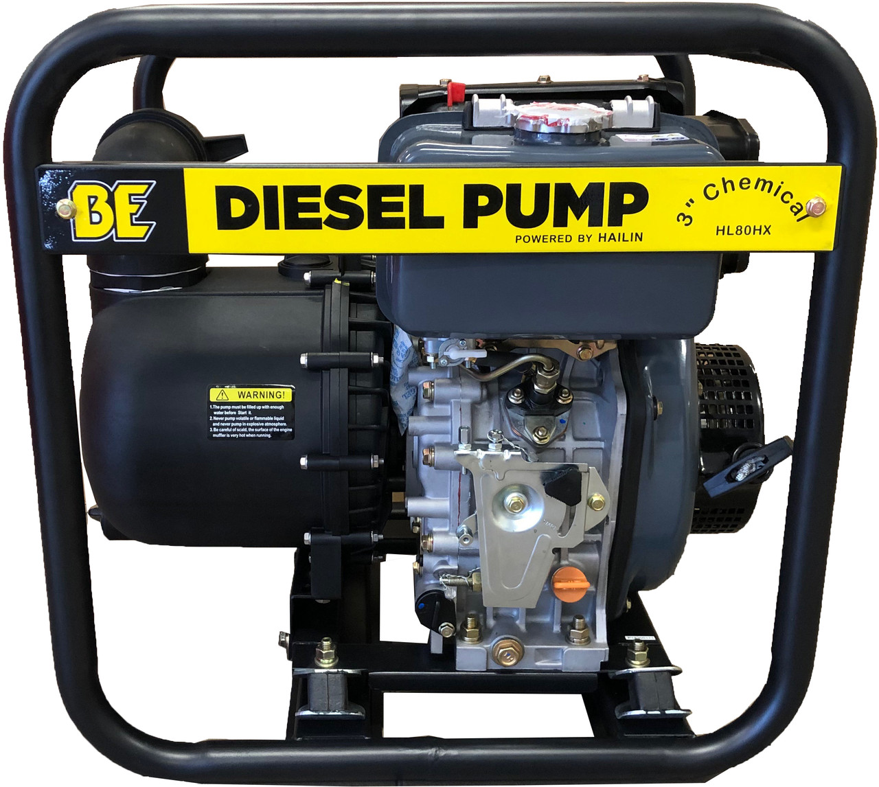 3" Powerease Diesel Powered Chemical Transfer Pump - BLAX Equipment