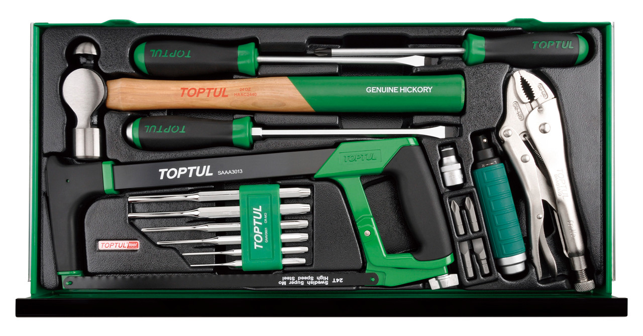 Toptul 120 Piece Professional Tool Kit - 6 Drawer - BLAX Equipment