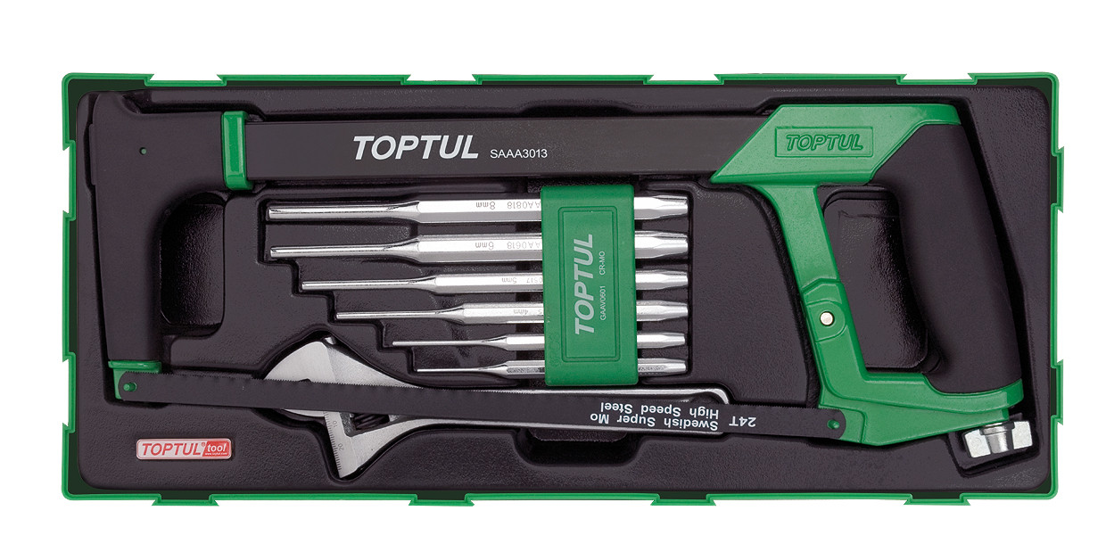 Toptul Complete Tool Kit Set Up (Green) - BLAX Equipment