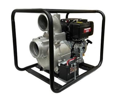6" Yanmar Diesel Water Transfer Pump Electric Start - BLAX Equipment