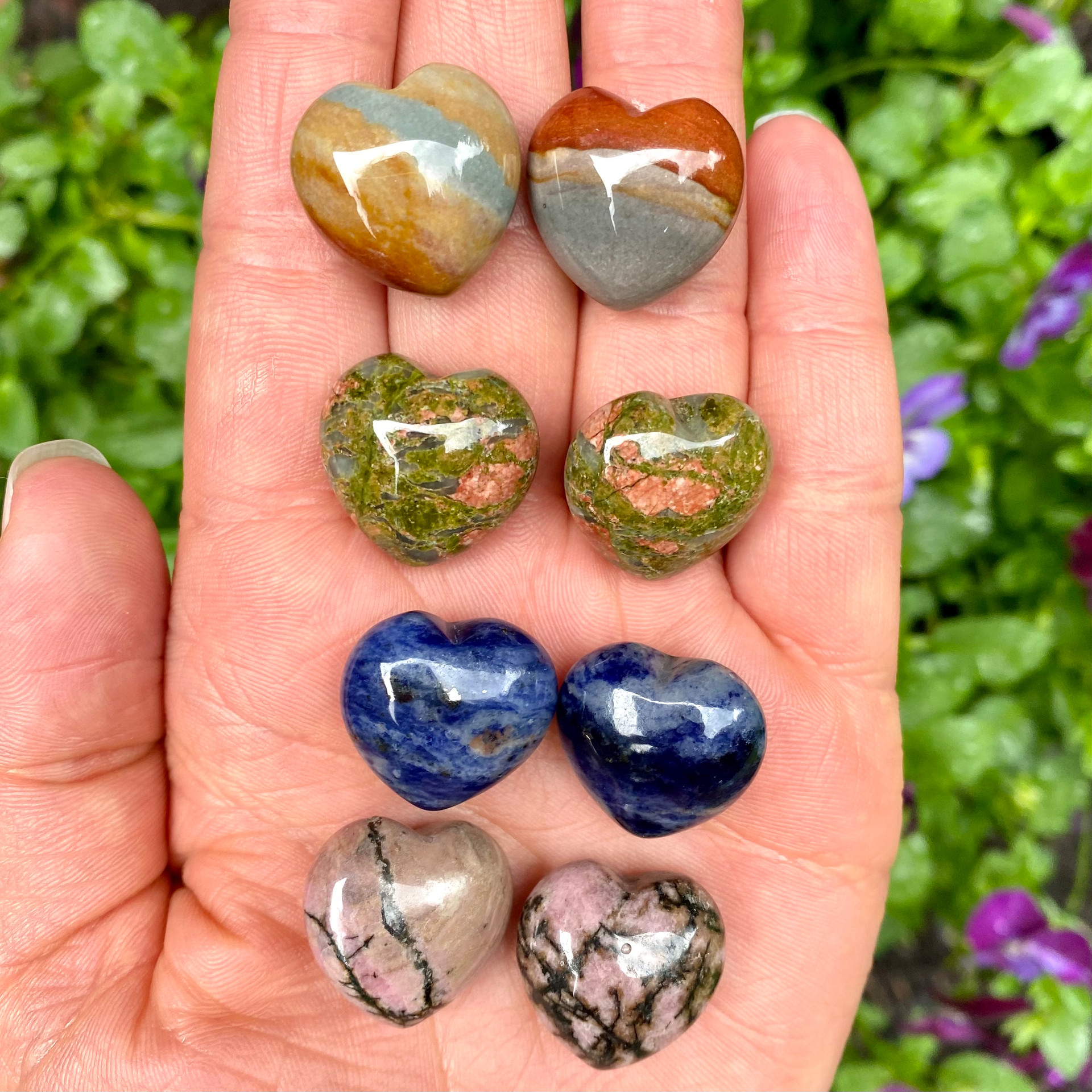 Mini Crystal Hearts