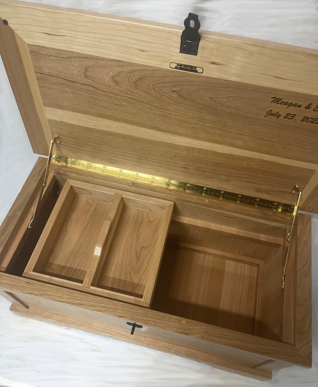 Cherry Hope Chest/Cedar Lined/ With Lock and Tray - My Chaos by Design