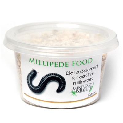 Millipede Food 60g / 250g - Minibeast Wildlife Bug Shop