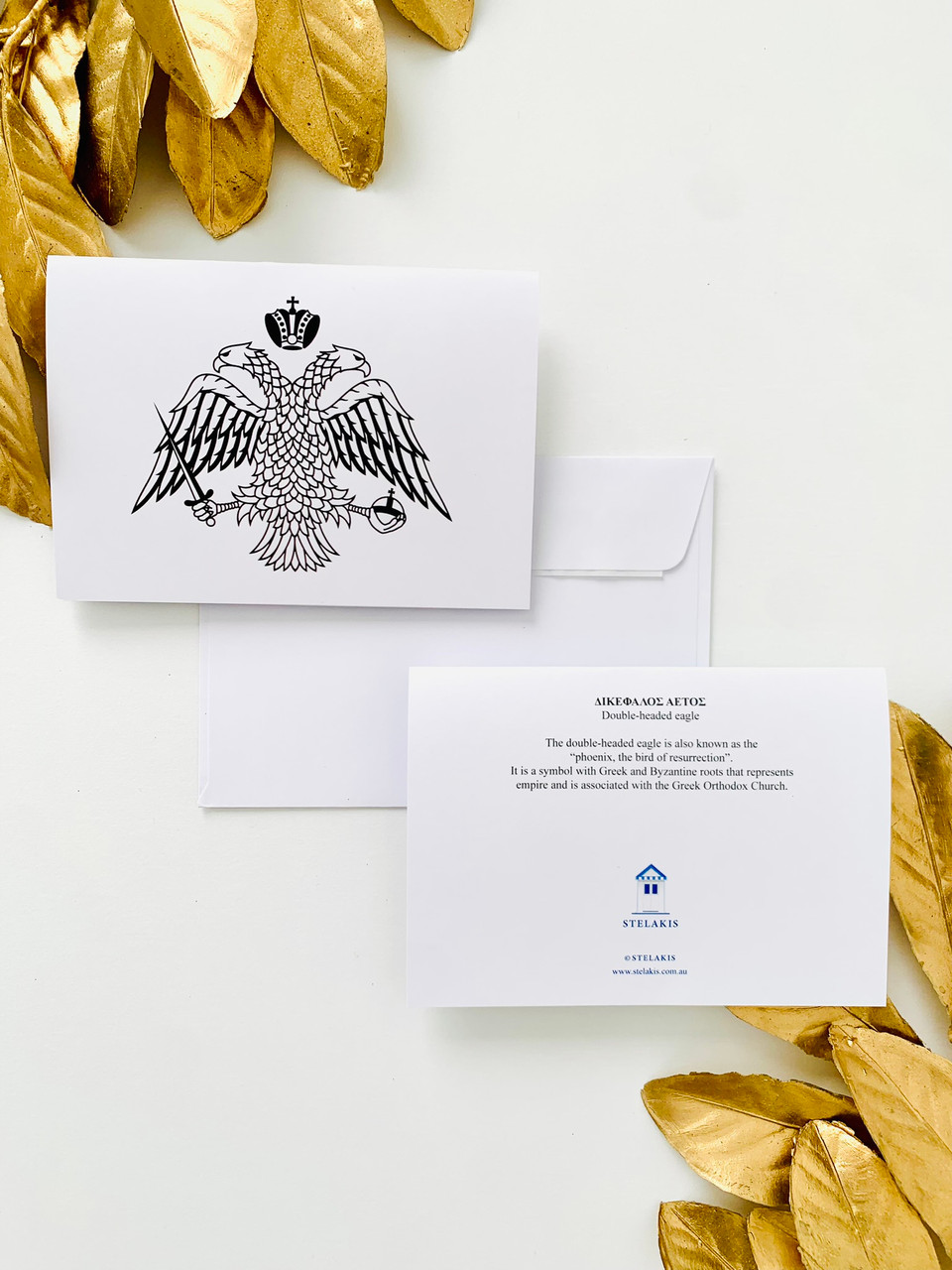 Double Headed Eagle Greeting Card