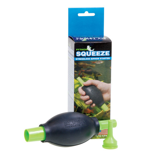 Python Squeeze Siphon Starter – Easy & Safe Aquarium Water Changes ...