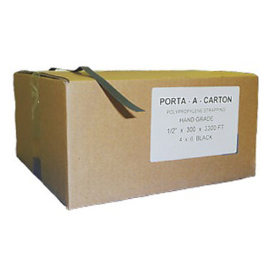 Porta Carton Polypropylene Strapping 1/2" x 3000' - PAXX Industrial ...