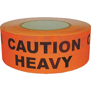 CAUTION HEAVY Label 2" x 5" - PAXX Industrial Supply Ltd.