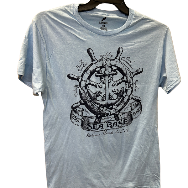 Ship Wheel & Anchor Tee