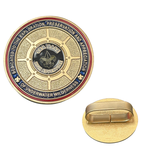 Neckerchief Slide Gold