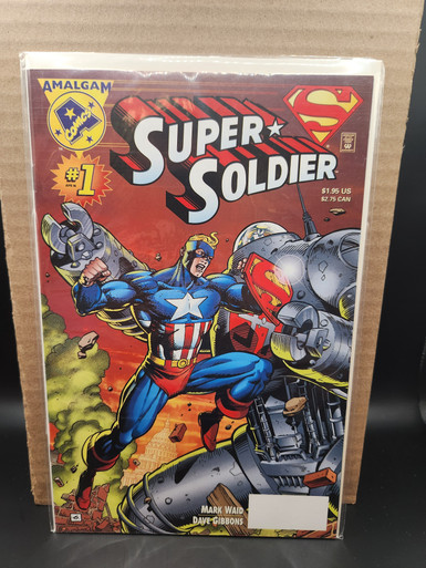 Super Soldier #1 â€¢ Amalgam Comics â€¢ 1996 DC Comics