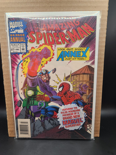 Amazing Spider-Man Annual #27 (with card) Marvel 1993 Annex combined ...
