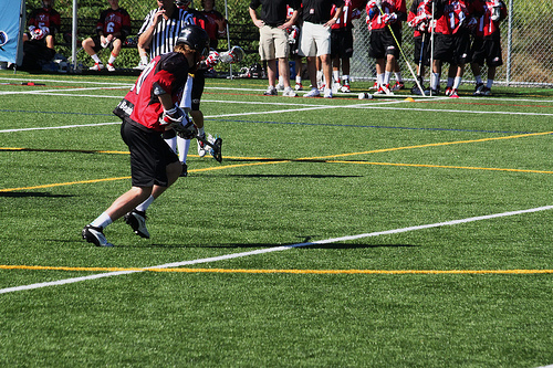 Lacrosse Field Lines and Markings - Half Court Sports