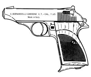 Bernardelli Model 60, .380ACP, 7 Rd Magazine Or Grips - Triple K - Live ...