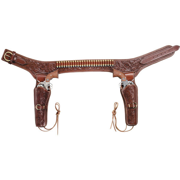 #50 Charro Double Loop Drop Belt - Triple K - Live Store