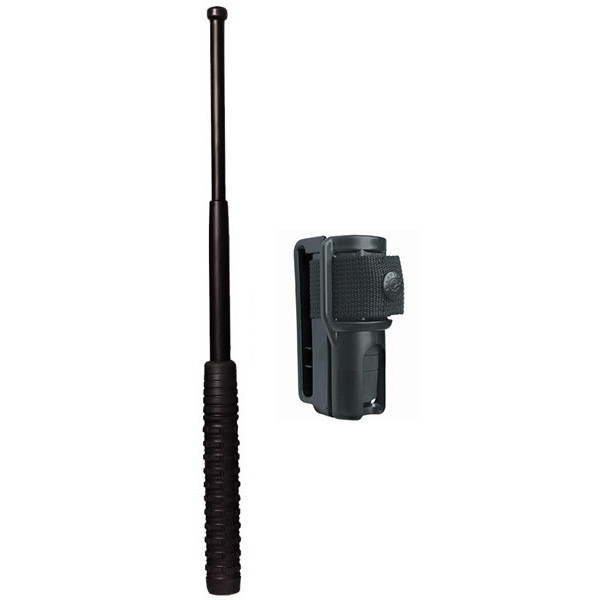#1414 - 21" Black Expandable Baton With Tactical Holder - Triple K ...