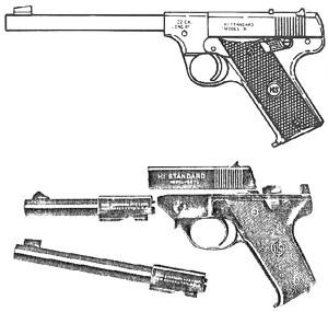 High Standard HD .22LR, 10 Rd Magazine Or Grips - Triple K - Live Store