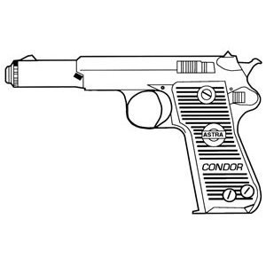 Astra 800 Condor, 9MM, 8 Rd Magazine Or Grips - Triple K - Live Store