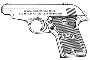 Mab Echasa GZ .32ACP, 7 Rd Magazine Or Grips - Triple K - Live Store