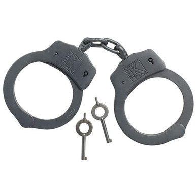 #806 Black Imported Handcuffs - Triple K - Live Store