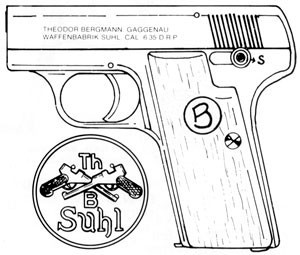 Bergmann Model 3, .25ACP: - Triple K - Live Store
