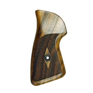 Ruger Sp101 Wood Grips Checkered - Triple K - Live Store