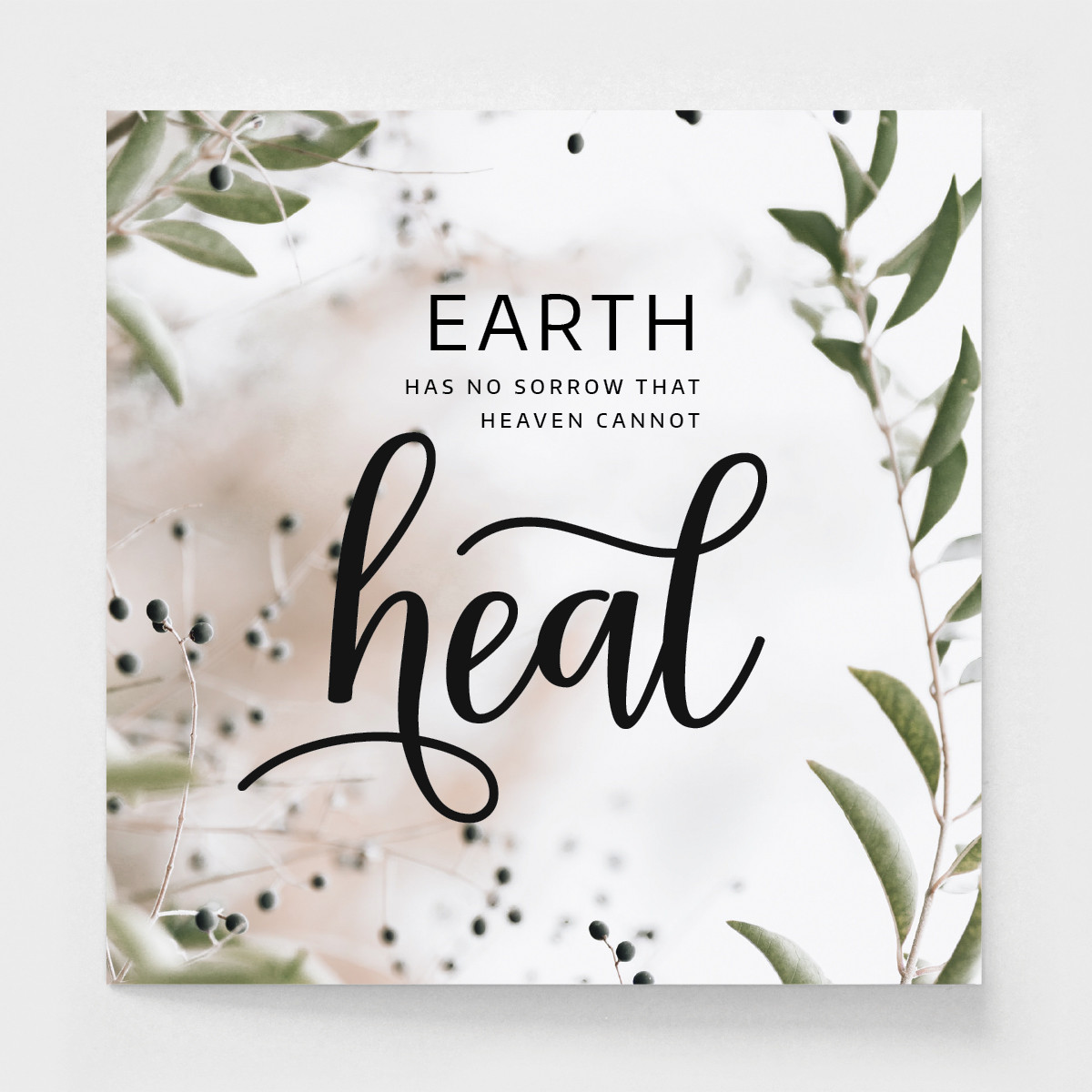 Earth Sorrow - ICare Greetings